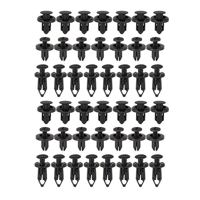 190Pcs Universal Plastic Fender Trim Panel Clips Set Bumper Fasteners ...