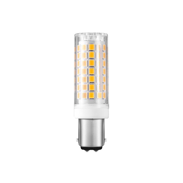 2Pcs LED Bulbs BA15D/B15/B15D 6W 100W Equivalent to a Halogen Bulb JCD ...