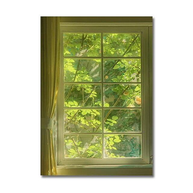 Landscape Wall Art Canvas The Window Modern Art Landscape Home ...