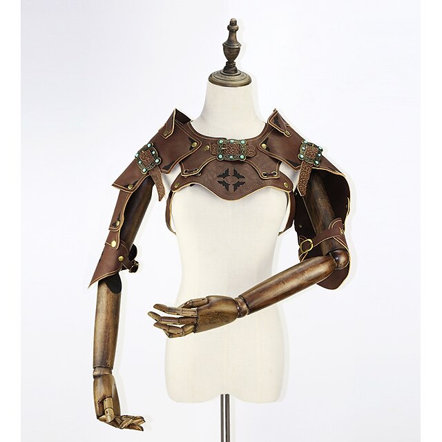 Retro Vintage Punk & Gothic Medieval Armor Chemise Shoulder Armor ...