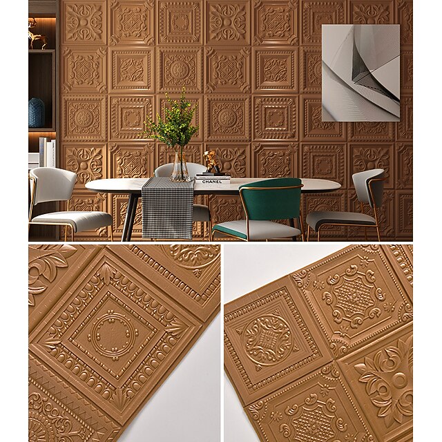 Cool Wallpapers White Foam Wall Mural Wall Panel Peel and Stick Wall ...