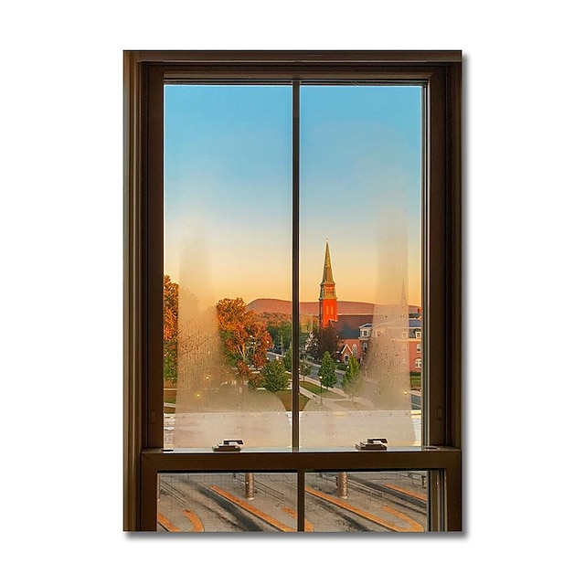 Landscape Wall Art Canvas The Window Modern Art Landscape Home ...