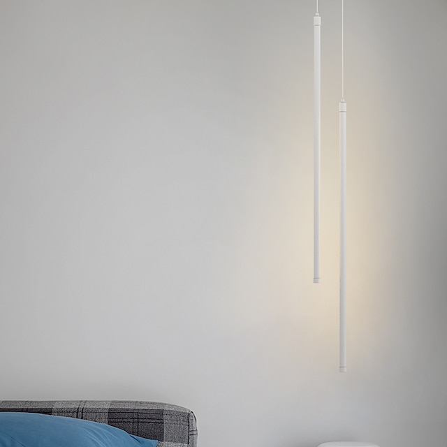 LED Pendant Light 2-Light 60 cm 24W Line Design Pendant Light Aluminum ...