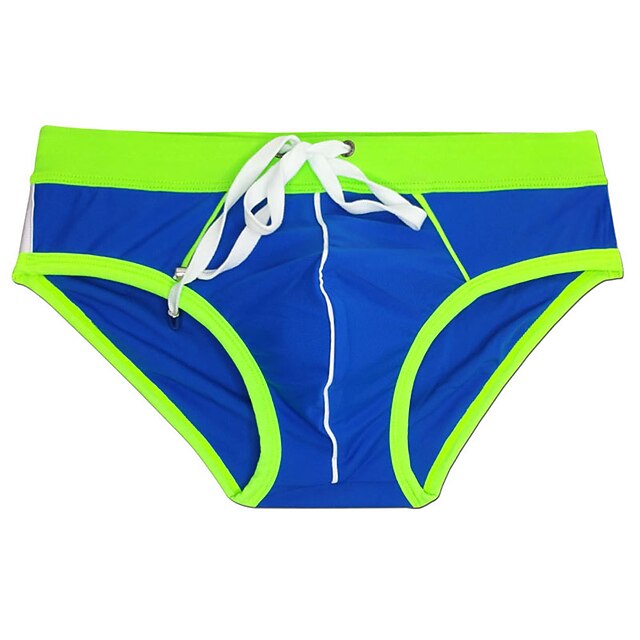 Men's Swimwear Swim Shorts Shorts Swim Briefs Color Block Comfort ...