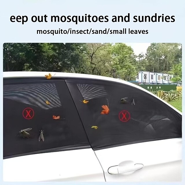 Car Window Anti-Mosquito Car Curtain Sunshade Window Car For Sedan Sun ...