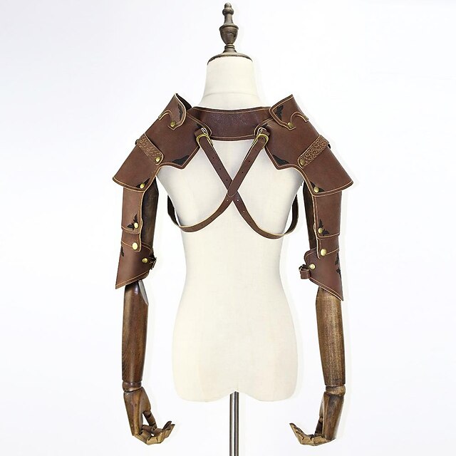 Retro Vintage Punk & Gothic Medieval Armor Chemise Shoulder Armor ...