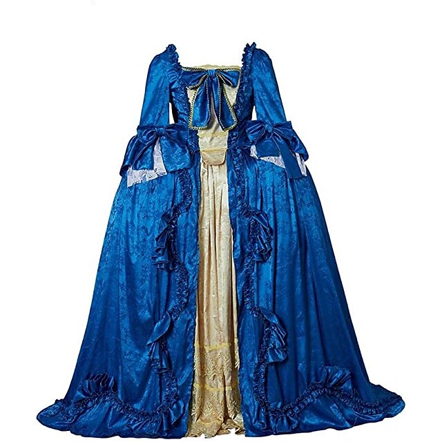 Vintage Rococo Victorian Renaissance Princess Colonial Period Prom ...