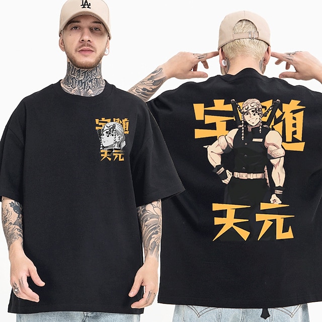 Tengen Uzui T Shirt Print Street Style For Couples Mens Womens