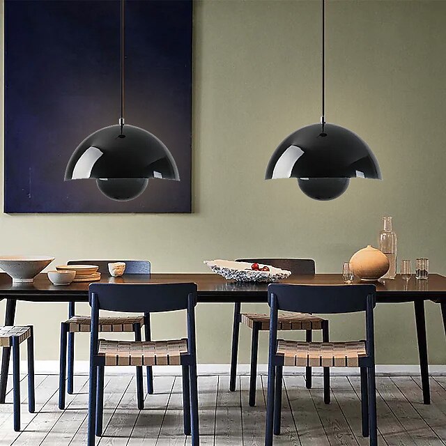 Flower Bud Chandelier Macaron Adjustable Dropped Pendant Lamp Bedroom ...
