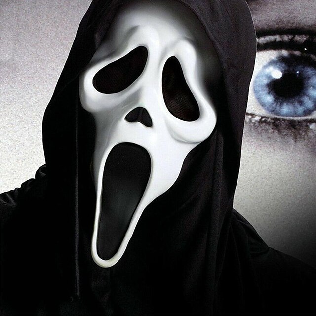 Ghostface Mask Devil Ghost Cosplay Costumes Latex Horror Masks Ghost ...