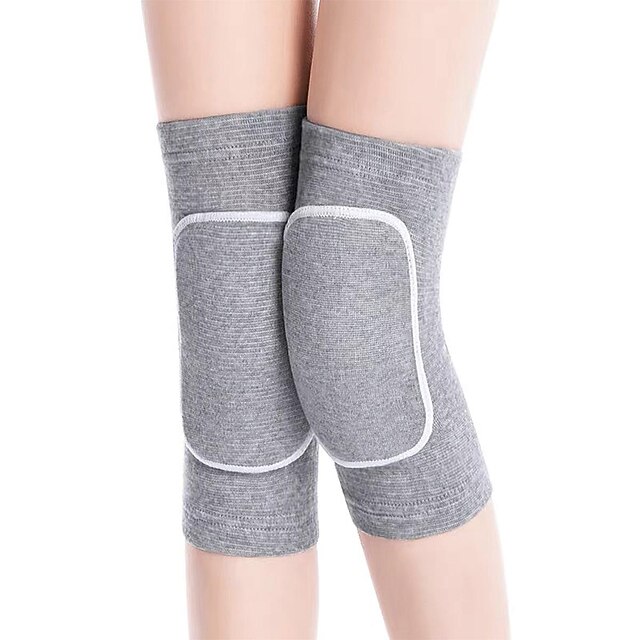1pair Unisex Soft Knee Pads Non-Slip Elastic Protective Knee Pads Thick ...