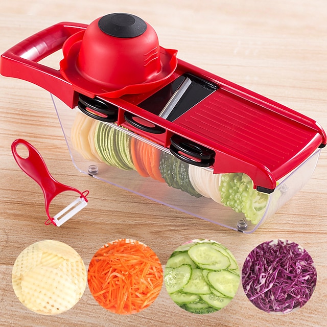 7 in 1 Multifunctional Vegetable Cutter Grater Food Slicers Shredders ...