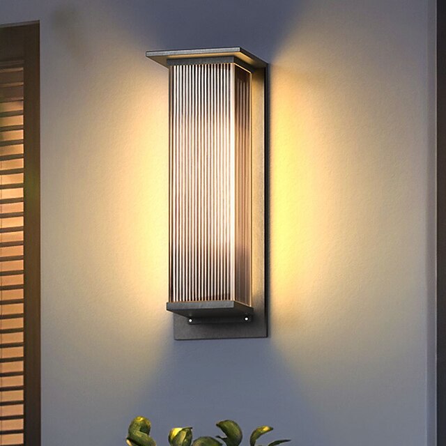 Outdoor Modern Outdoor Wall Lights Outdoor Metal Wall Light 110-120V ...