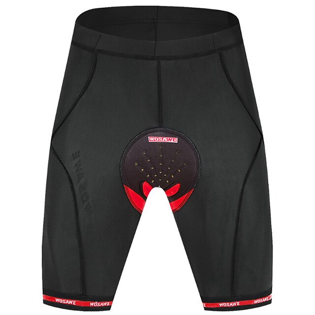Men's Solid Color Cycling Shorts Bike Shorts 3D Padded Shorts Bike ...