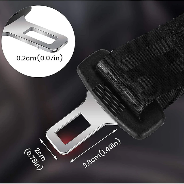 Car Safety Extension Belt Adjustable Car Seat Belt Extender Suitable ...