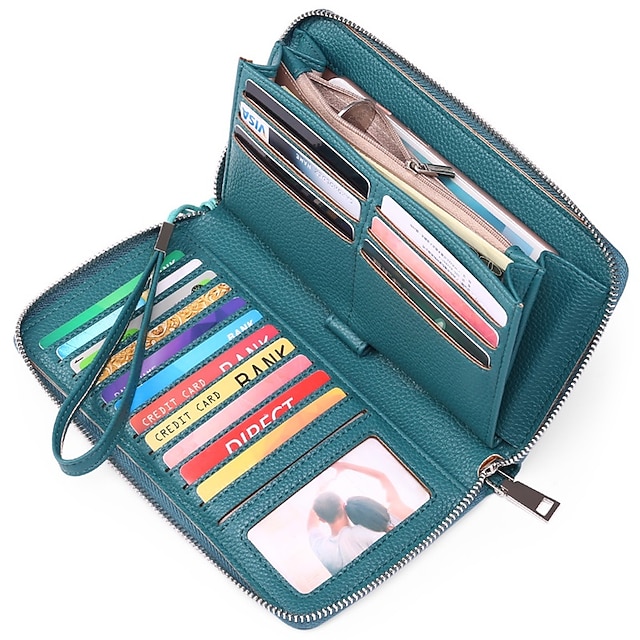 Women's Wallet Mobile Phone Bag PU Leather Outdoor Daily Zipper Large ...