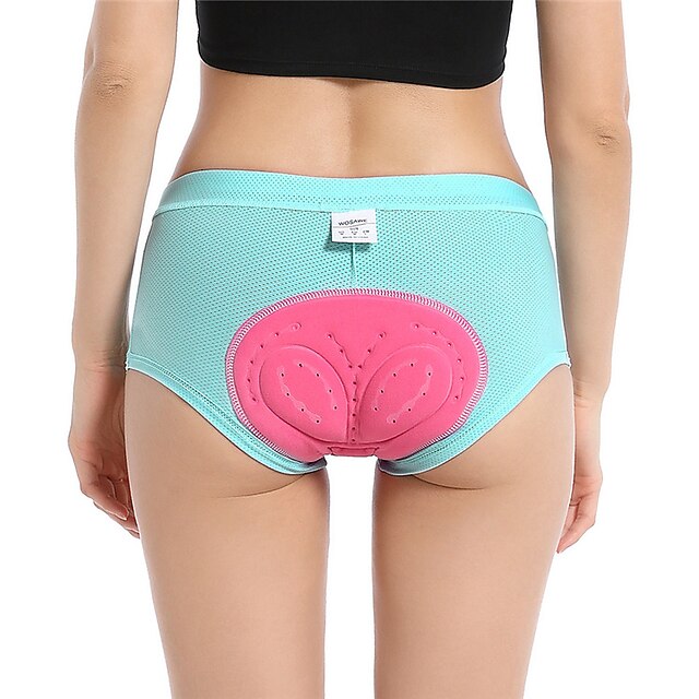 Women's Solid Color Cycling Underwear Shorts Bike Shorts 3D Padded Shorts Bike Padded Shorts ...