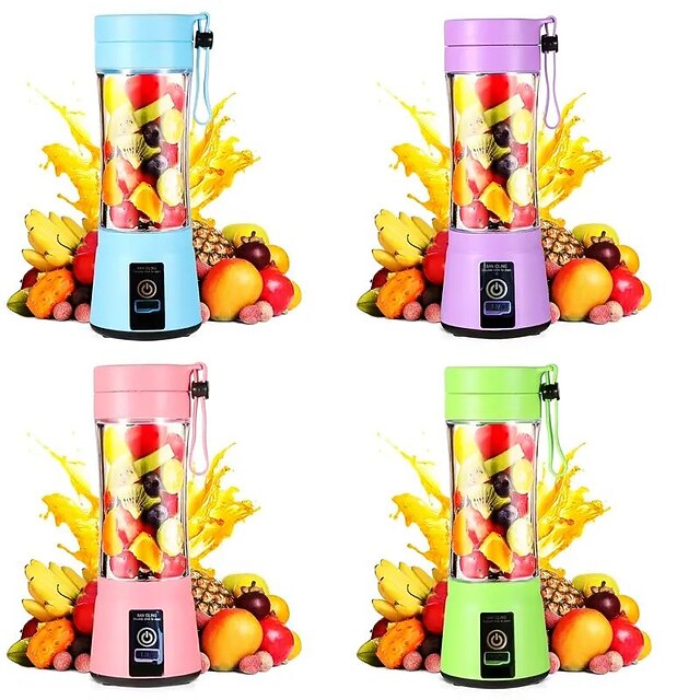 New Juicing Machine Home Portable Juicing Cup Four Leaf Mini Juicing ...