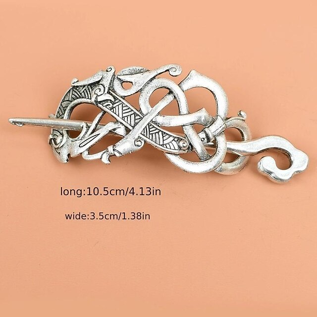 1pc Viking Hair Clips Celtic Knot Hair Pins Vintage Hair Sticks Irish ...
