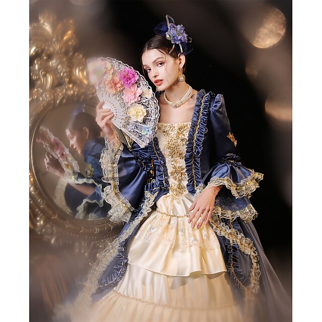 Gothic Rococo Victorian Dress Party Costume Prom Dress Princess ...