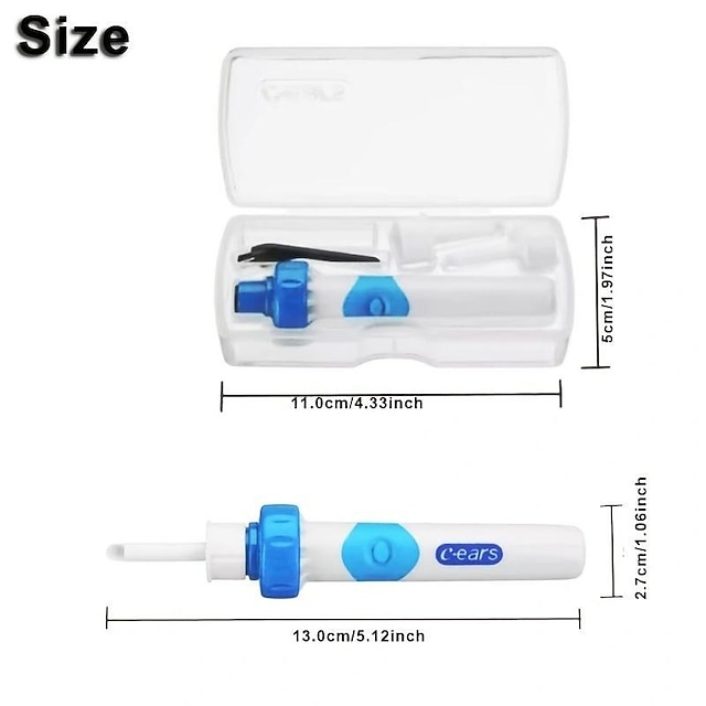 Electric Ear Suction Device,Portable Comfortable Efficient Automatic ...