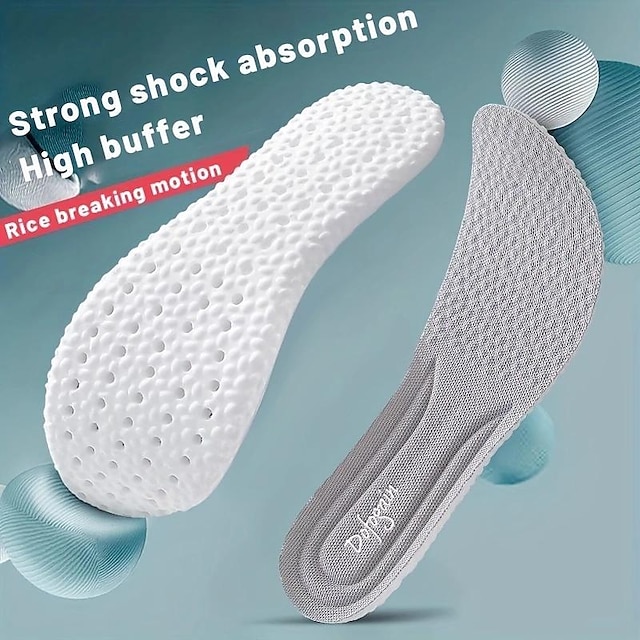 Comfortable Memory Foam Insoles – Anti-Fatigue Cushioned Inserts for ...
