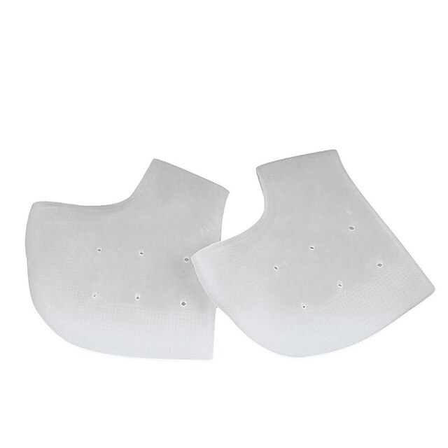 2pcs/set Silicone Gel Heel Protectors for Foot Pain Relief – Breathable ...