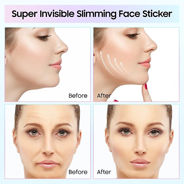 Face Lift Tape Wrinkle Patches - Face Tape Lifting Invisible, Instant ...