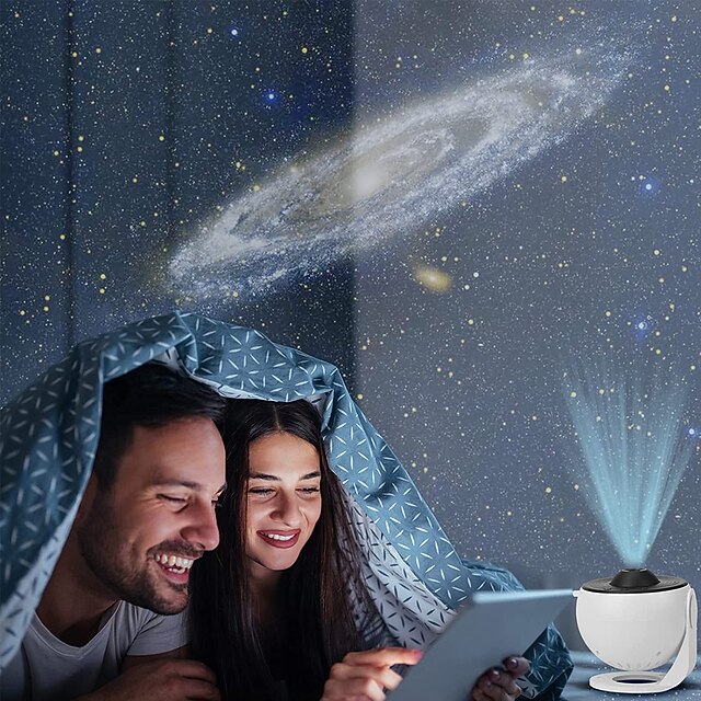 12 in 1 Starry Sky Galaxy Projector LED Night Light Planetarium Space ...