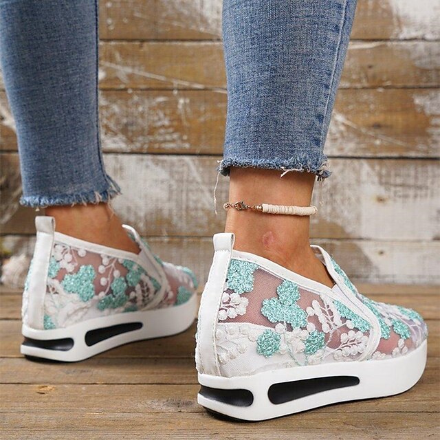 Women's Sneakers Plus Size Platform Sneakers Slip-on Sneakers Daily ...