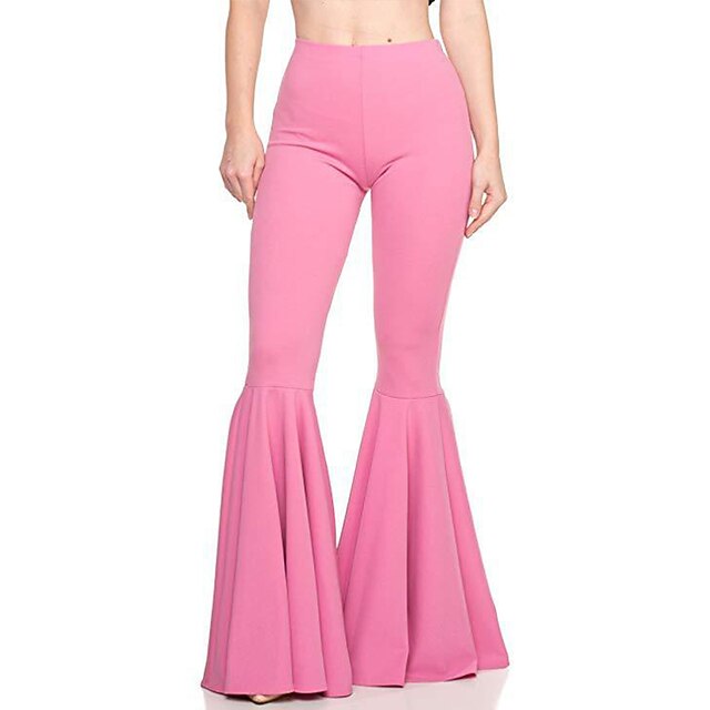 1970s Disco Y2K Bell Bottoms Pants Kings Day Doll Women's Casual Daily ...