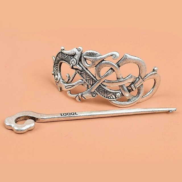 1pc Viking Hair Clips Celtic Knot Hair Pins Vintage Hair Sticks Irish ...