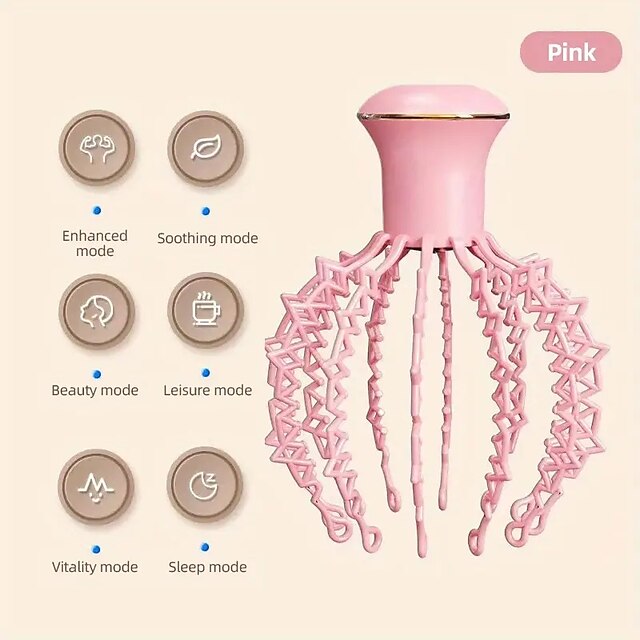 2023 Octopus Head Massager Electric Head Massager With Claw Instrument ...