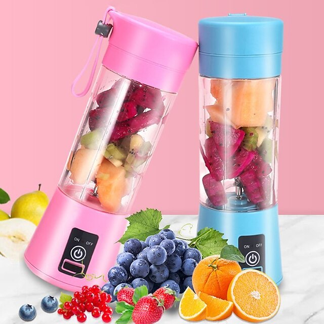 New Juicing Machine Home Portable Juicing Cup Four Leaf Mini Juicing ...