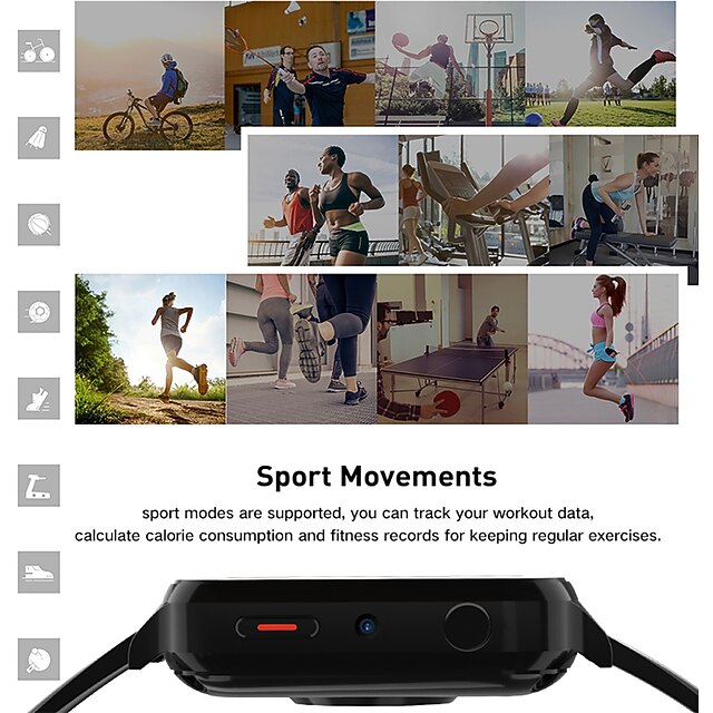 696 TK01 Smart Watch 1.99 inch 4G LTE Cellular Smartwatch Phone ...