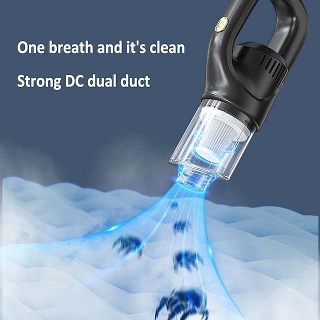 Cordless Rechargeable Vacuum Cleaner Lightweight Portable High Power ...