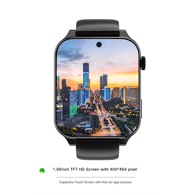 696 TK01 Smart Watch 1.99 inch 4G LTE Cellular Smartwatch Phone ...