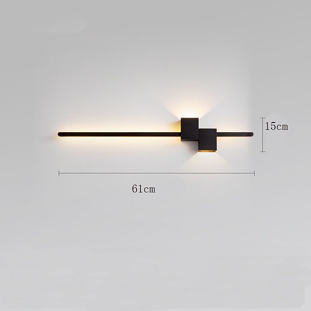 LED Wall Lamp Modern Design Up and Down Light 61/90cm Indoor Wall ...
