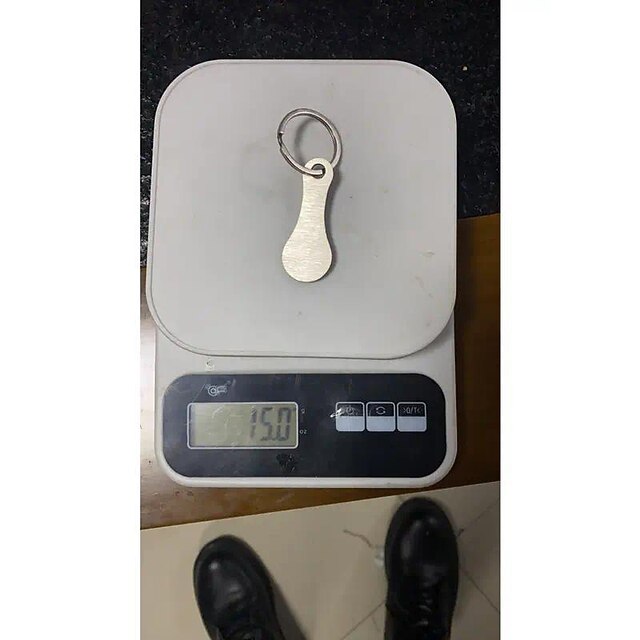 Shopping Trolley Tokens, Metal Aluminum Alloy Key Ring Keychain ...