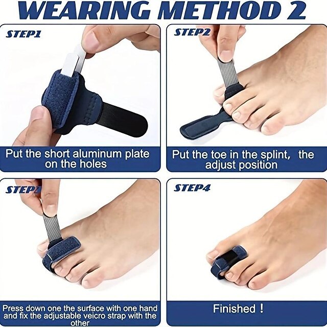 1pc Toe Splint Toe Straightener For Hammer Toe Corrector For Women Toe ...