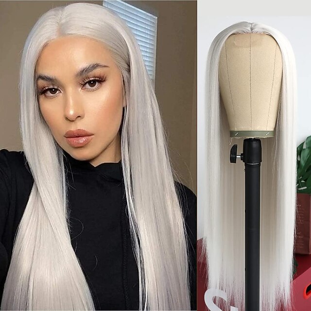 Barbiecore Movie Wigs 613 Blond Synthetic Wig Long Straight Blond Wig ...
