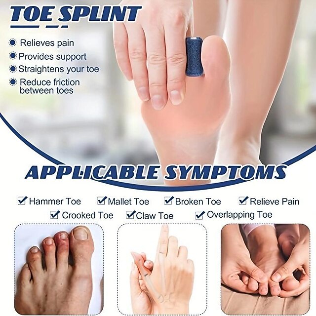 1pc Toe Splint Toe Straightener For Hammer Toe Corrector For Women Toe ...