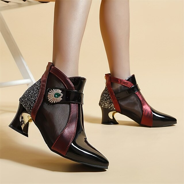 Women's Boots Sandals Boots Summer Boots Outdoor Daily Color Block ...