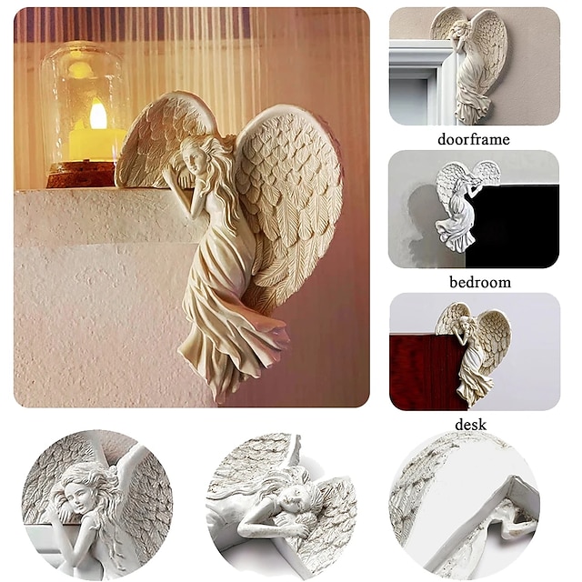 Redemption Angel Door Frame Pendant Awakening Angel Wings Pendant Door ...