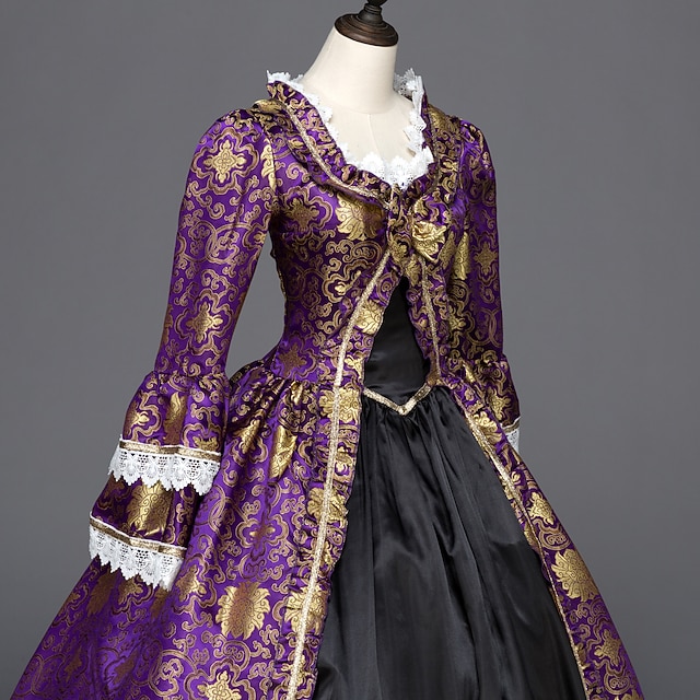 18th Century Women's Rococo Ball Gown Princess Maria Antonietta Rococo ...
