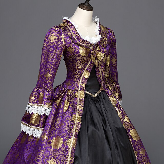 18th Century Women's Rococo Ball Gown Princess Maria Antonietta Rococo ...