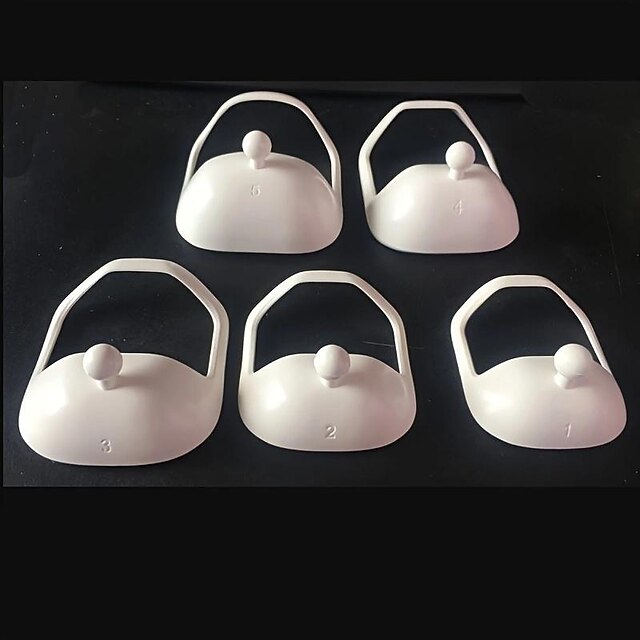 Shaving Template For Men With 5 Different Sizes, Beard Guide Shaper ...