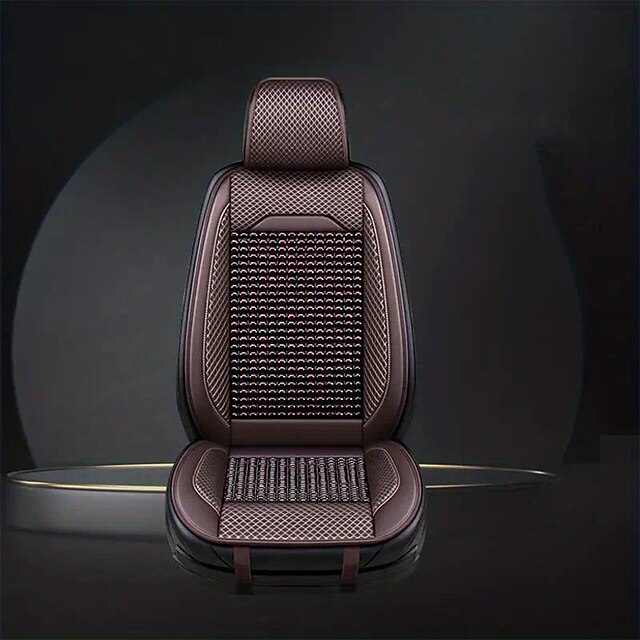 Summer Wood Beads Car Cushion Breathable Beads Car Seat Cushion Single ...