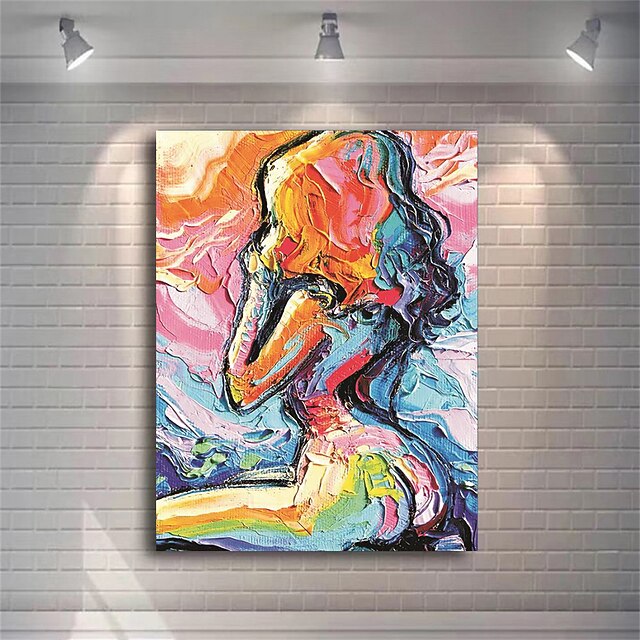Abstract Woman Nude Canvas Painting Sexy Body Art Canvas Painting Print Sex Posters Wall Art ...