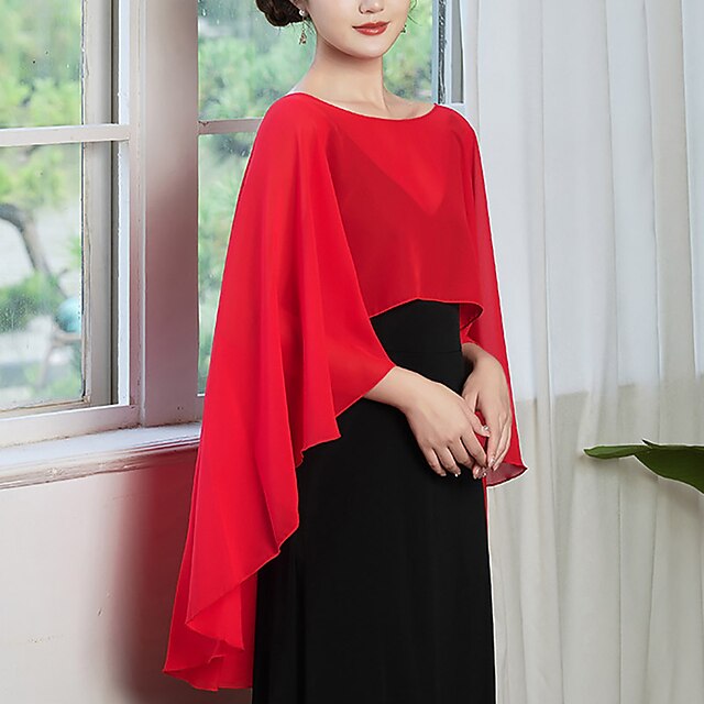 Women's Wrap Cape Vintage Elegant Sleeveless Wedding Wraps With Pure ...